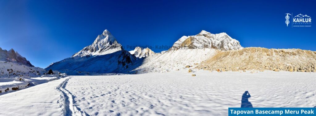 Meru Peak India 6660M - Kahlur Mountaineering Company