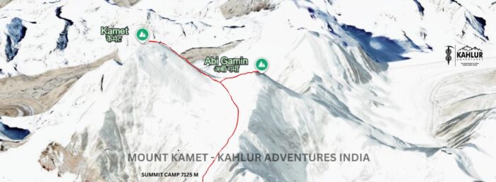 Climb Mount Kamet 7756 M - Kahlur Adventures India