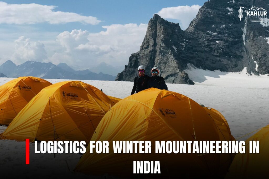 Winter Climbing, Mountaineering in India - Kahlur Adventures