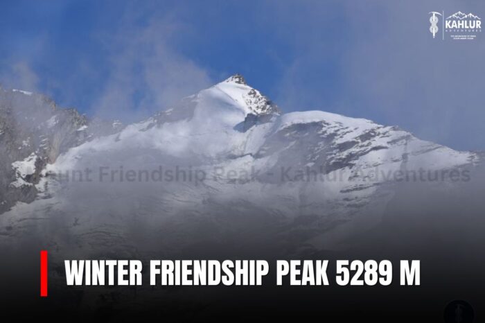 Winter Climbing, Mountaineering in India - Kahlur Adventures